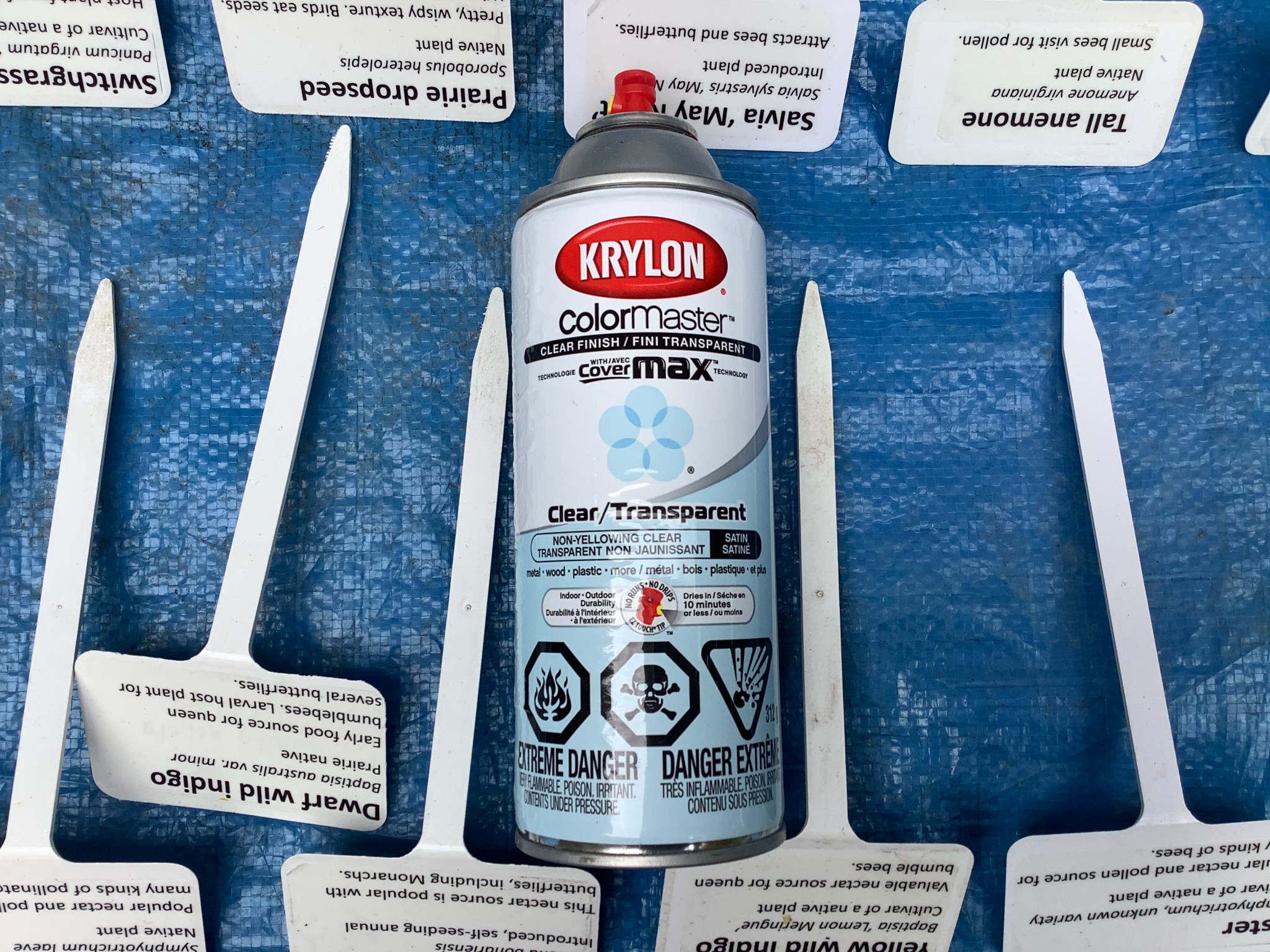 DIY plant labels – The Corner Pollinator Garden and Wildlife Habitat